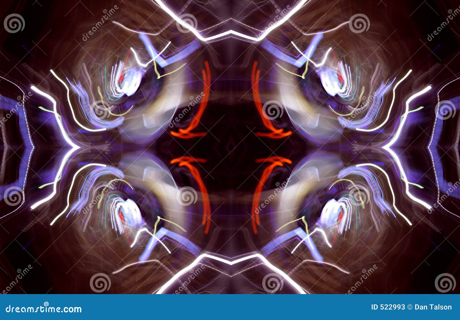 Crazy lights pattern stock illustration. Illustration of trails - 522993