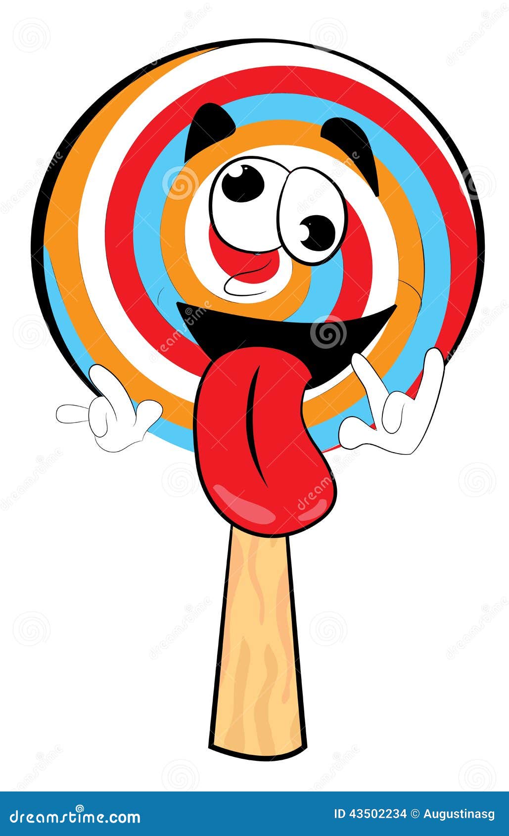 Crazy Lollipop Cartoon | CartoonDealer.com #43502234