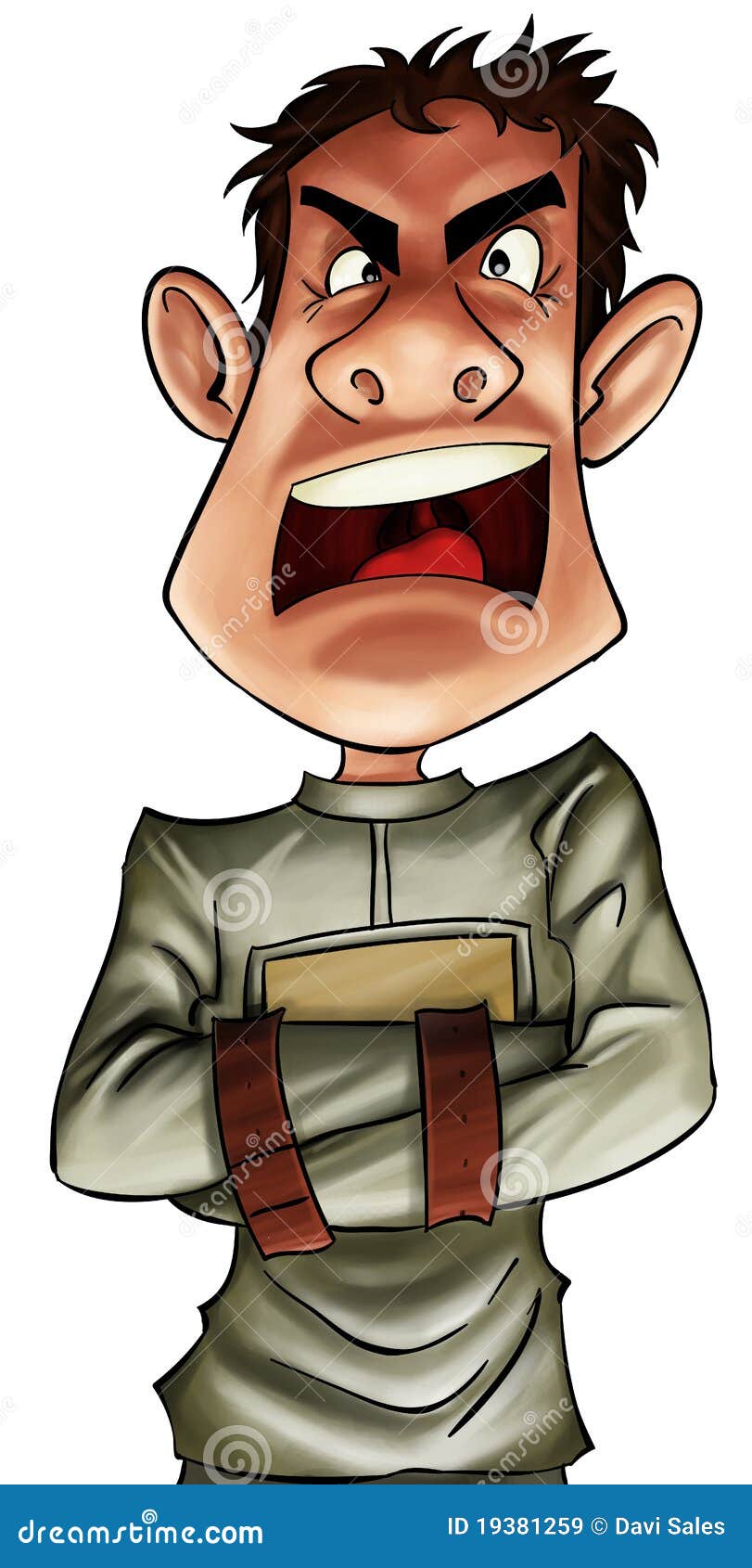 Crazy Insane Man Stock Illustrations – 522 Crazy Insane Man Stock Illustrations, Vectors ...