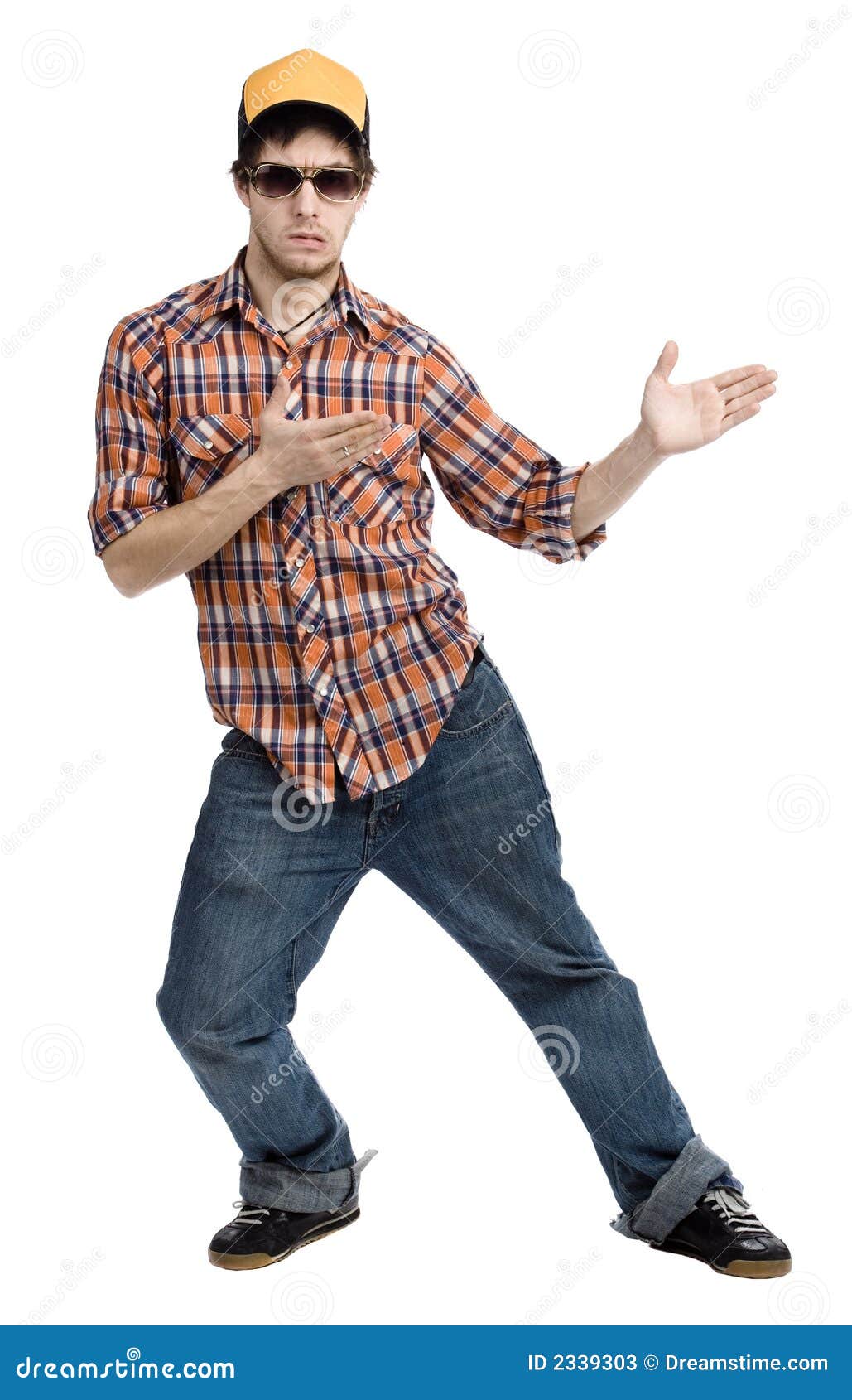 Crazy man stock image. Image of portrait, emotion, caucasian - 2339303