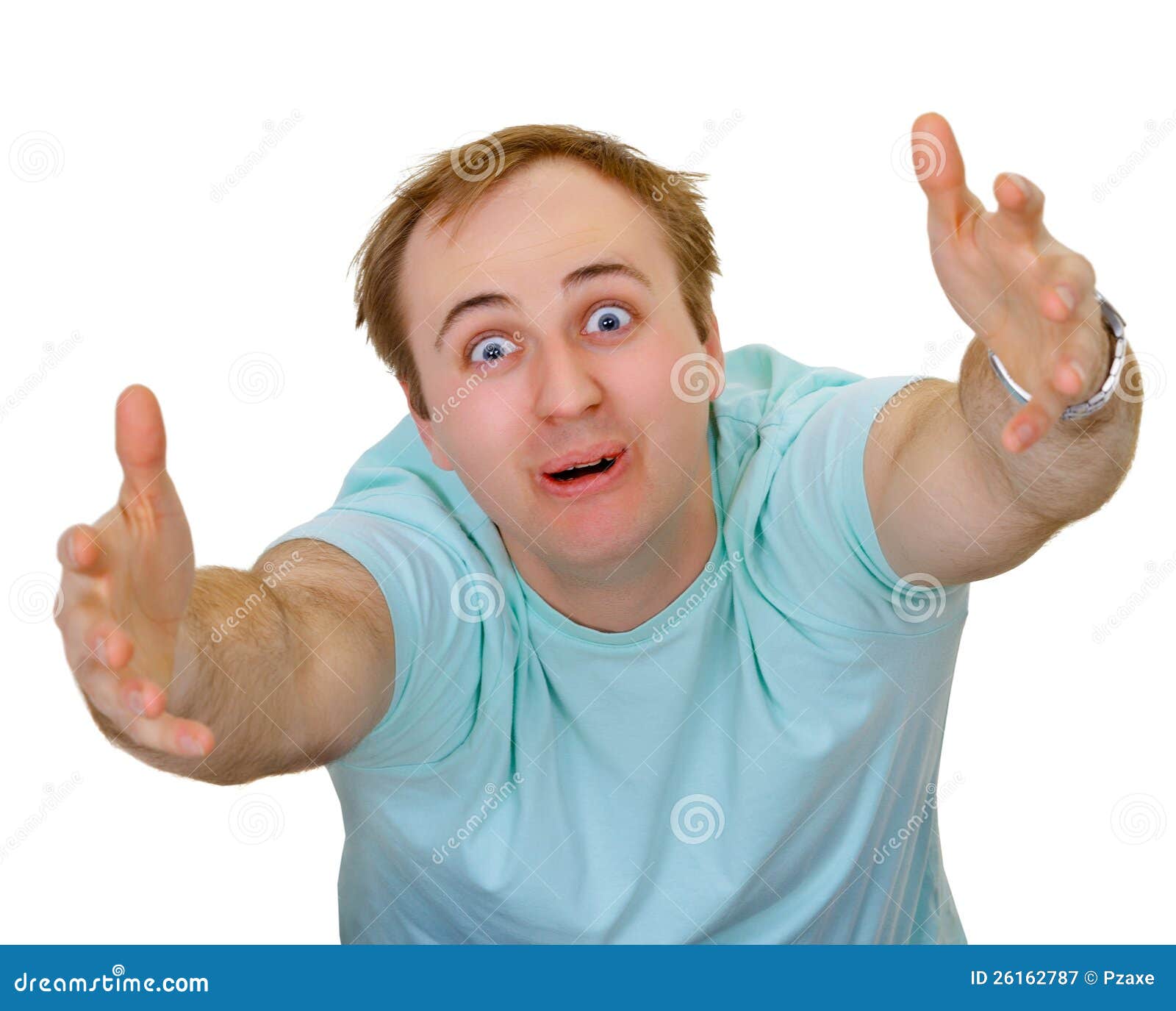 Crazy man stock image. Image of dude, emotionality, caucasian - 26162787