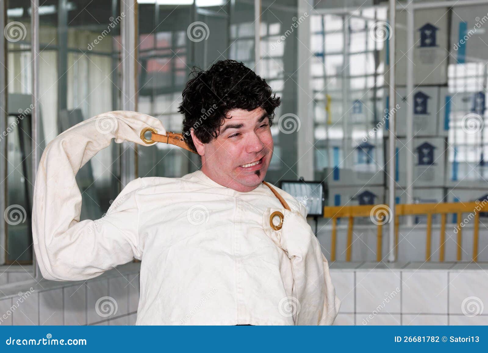 Crazy man stock photo. Image of assertiveness, idiot - 26681782