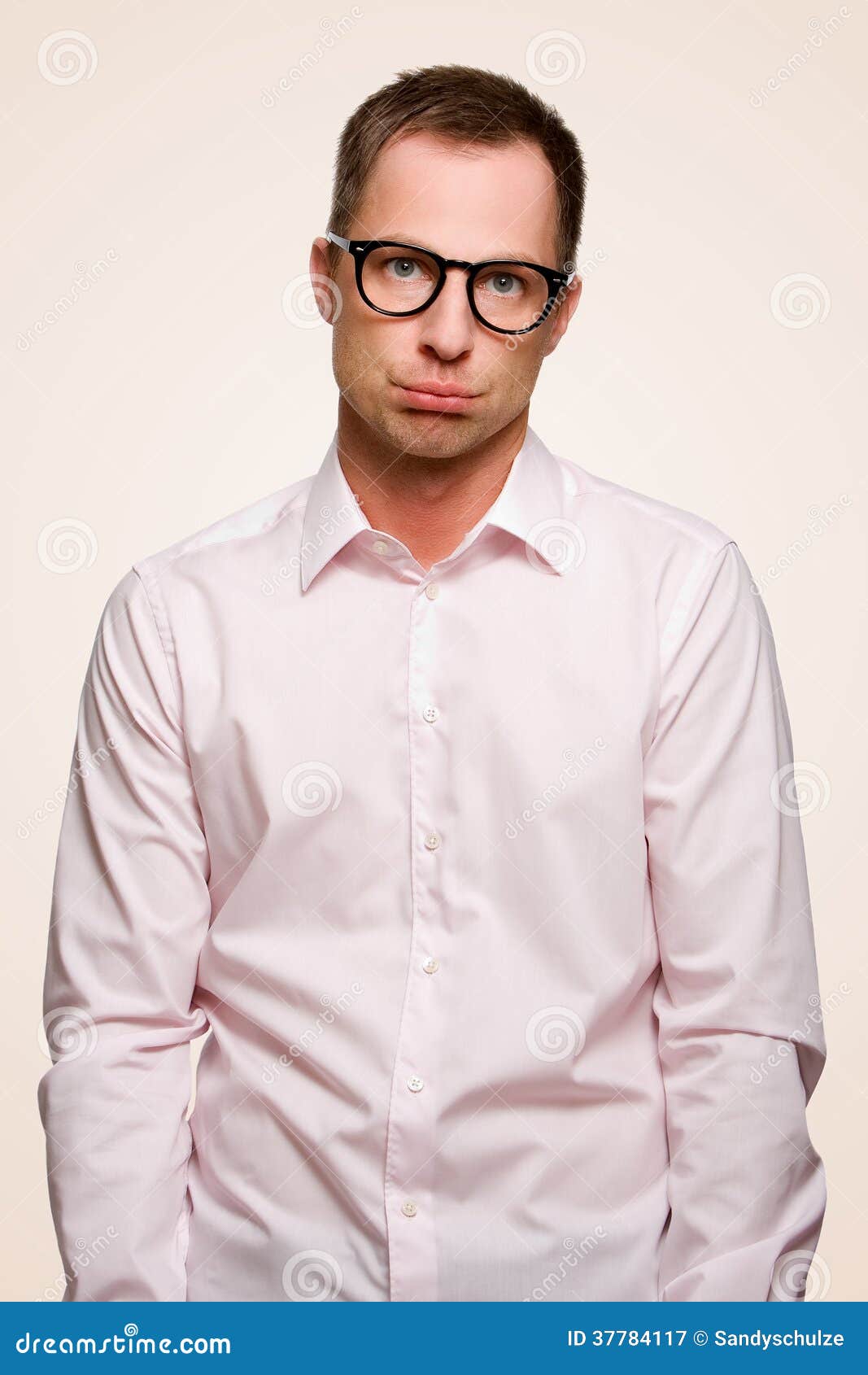 Crazy Man Looks Like a Idiot Stock Image - Image of frustrated, care ...