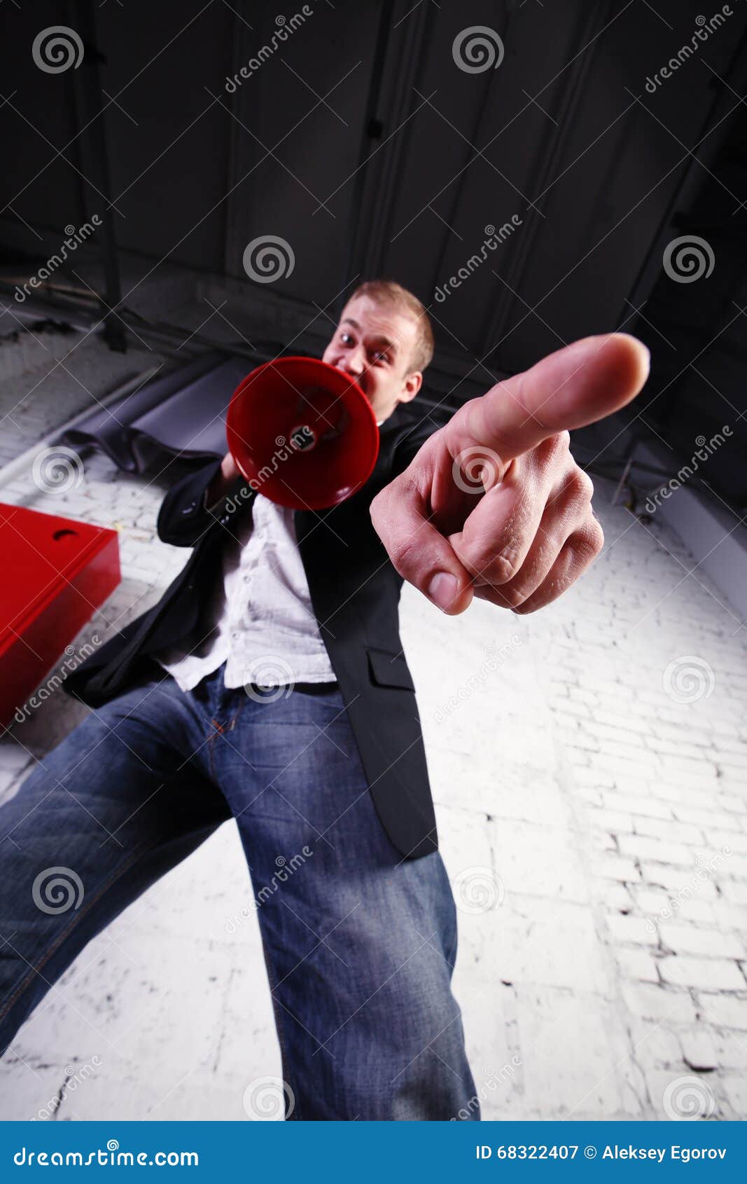 The crazy men stock image. Image of finger, person, business - 68322407