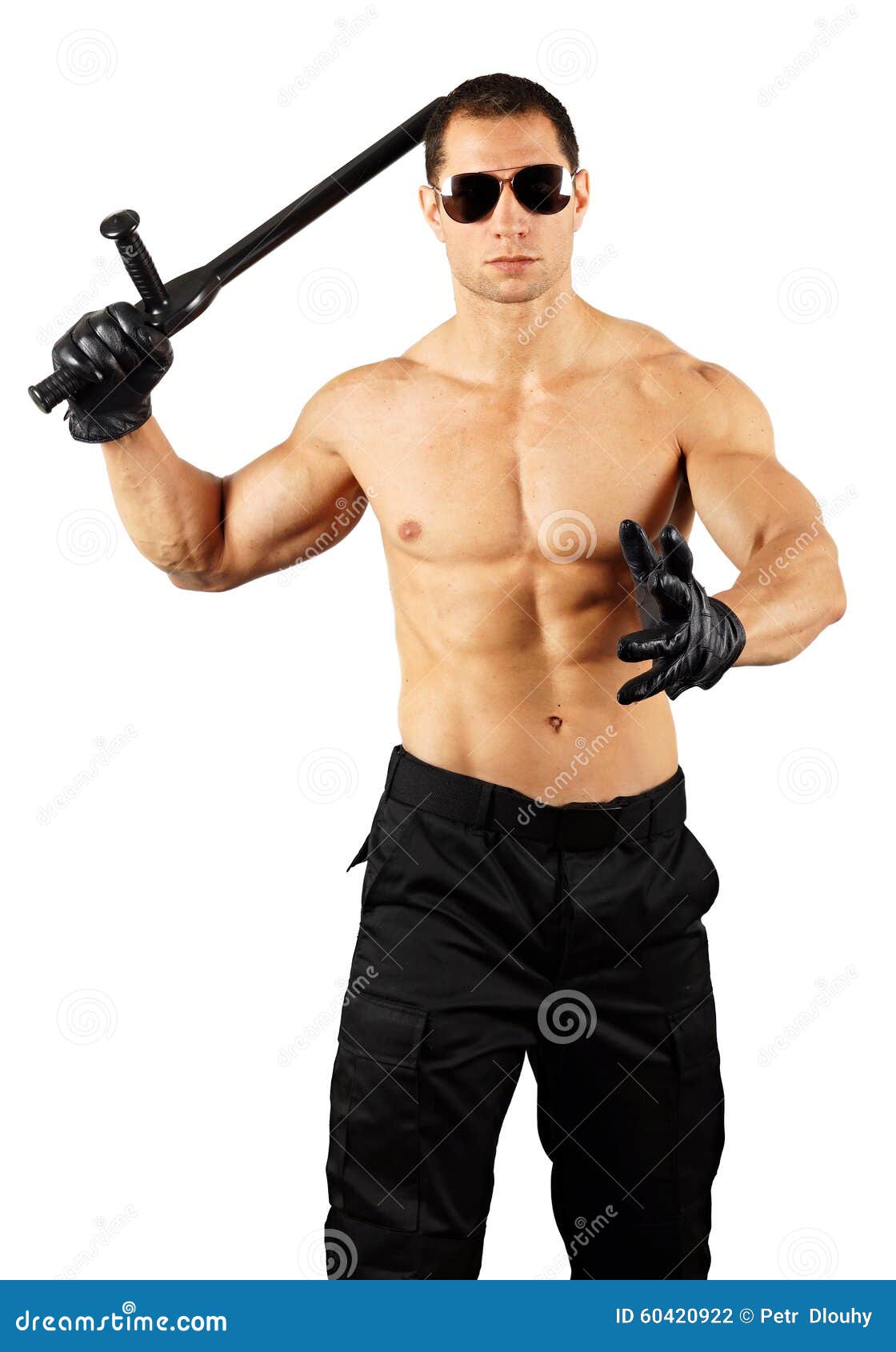 Crazy muscular man stock photo. Image of caucasian, health - 60420922