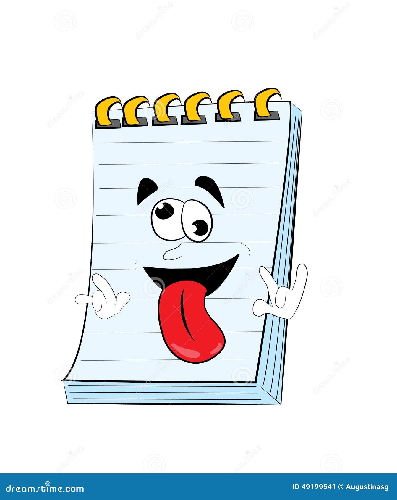 Crazy notes cartoon stock illustration. Illustration of laugh - 49199541