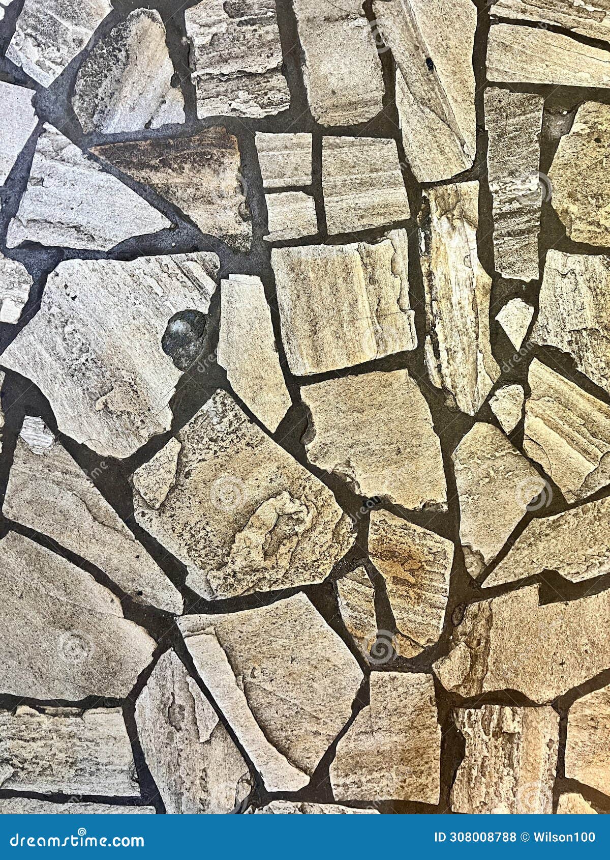 Crazy Paving Floor Bricks Stock Photo | CartoonDealer.com #206896566