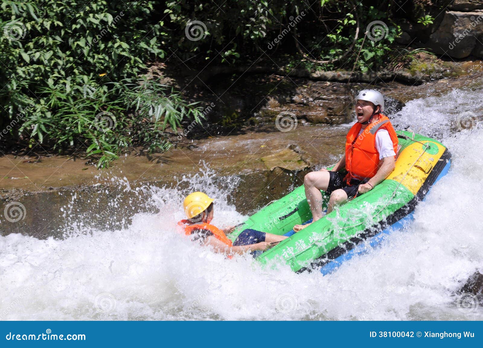 Crazy for rafting editorial photography. Image of muscle - 38100042