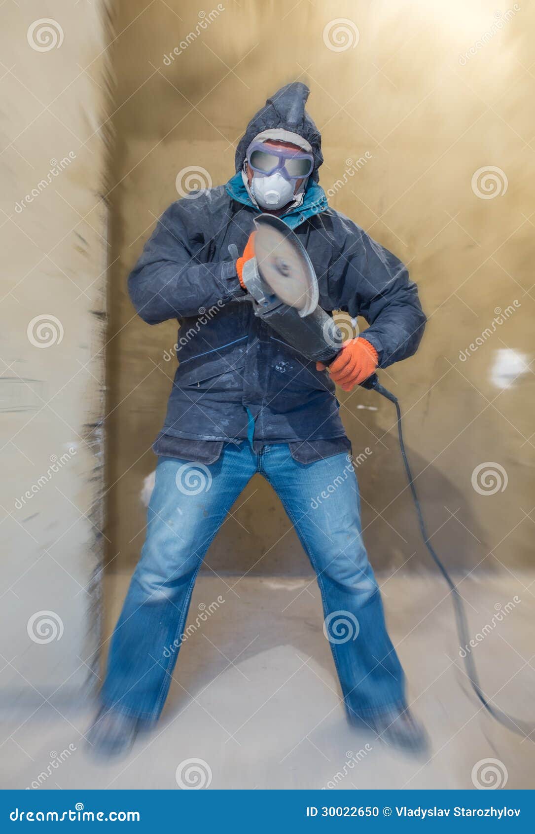 Crazy repairman stock photo. Image of belt, hand, building - 30022650