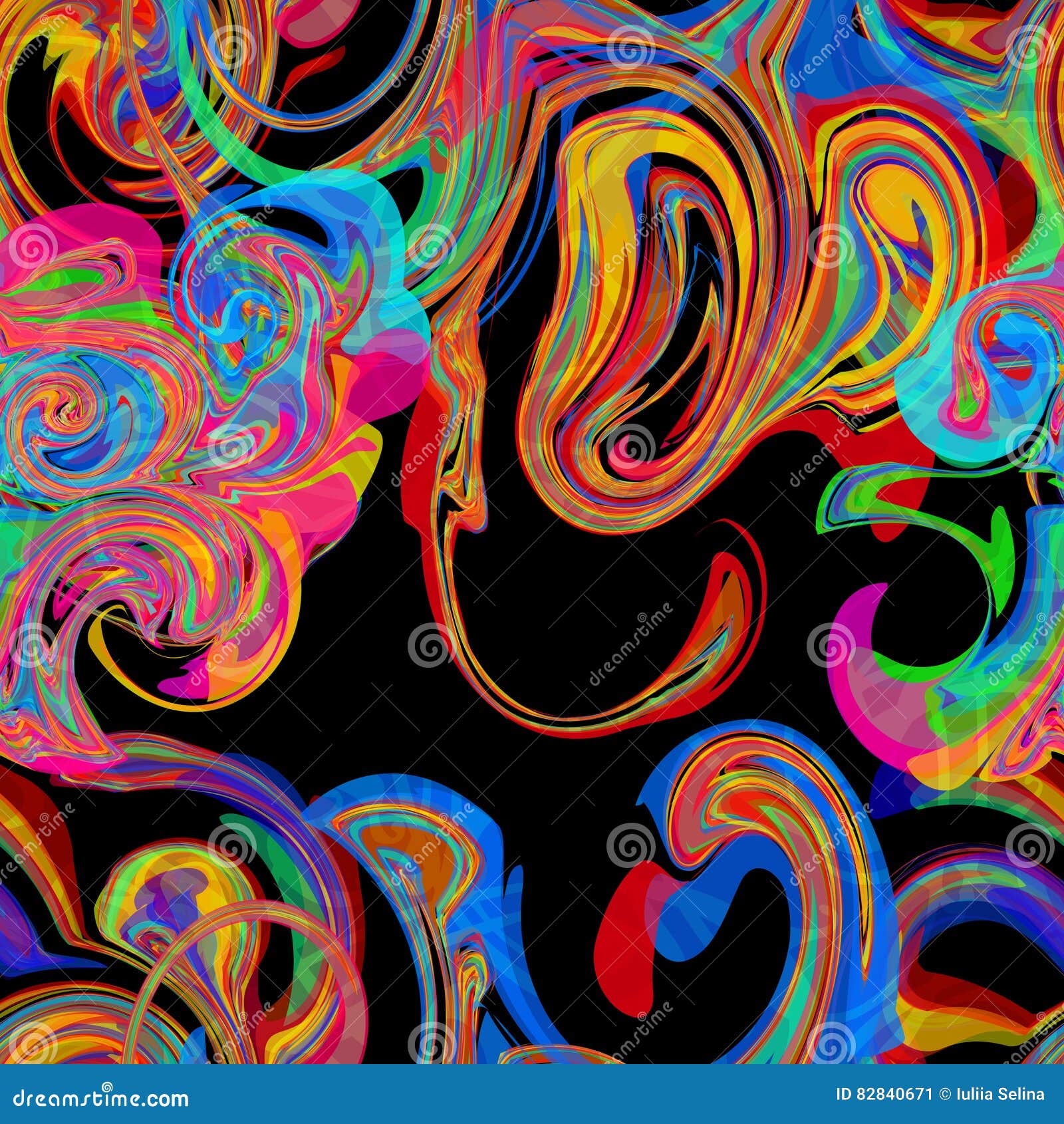 Crazy seamless pattern 1 stock illustration. Illustration of pattern ...