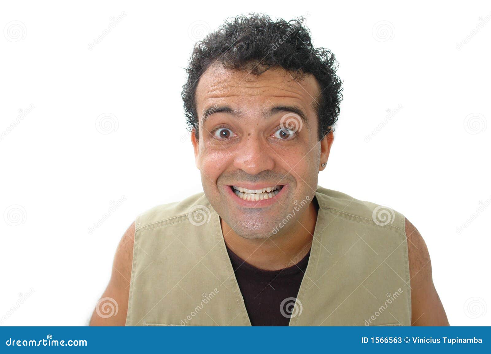 Crazy Smile stock image. Image of face, handsome, teeth - 1566563