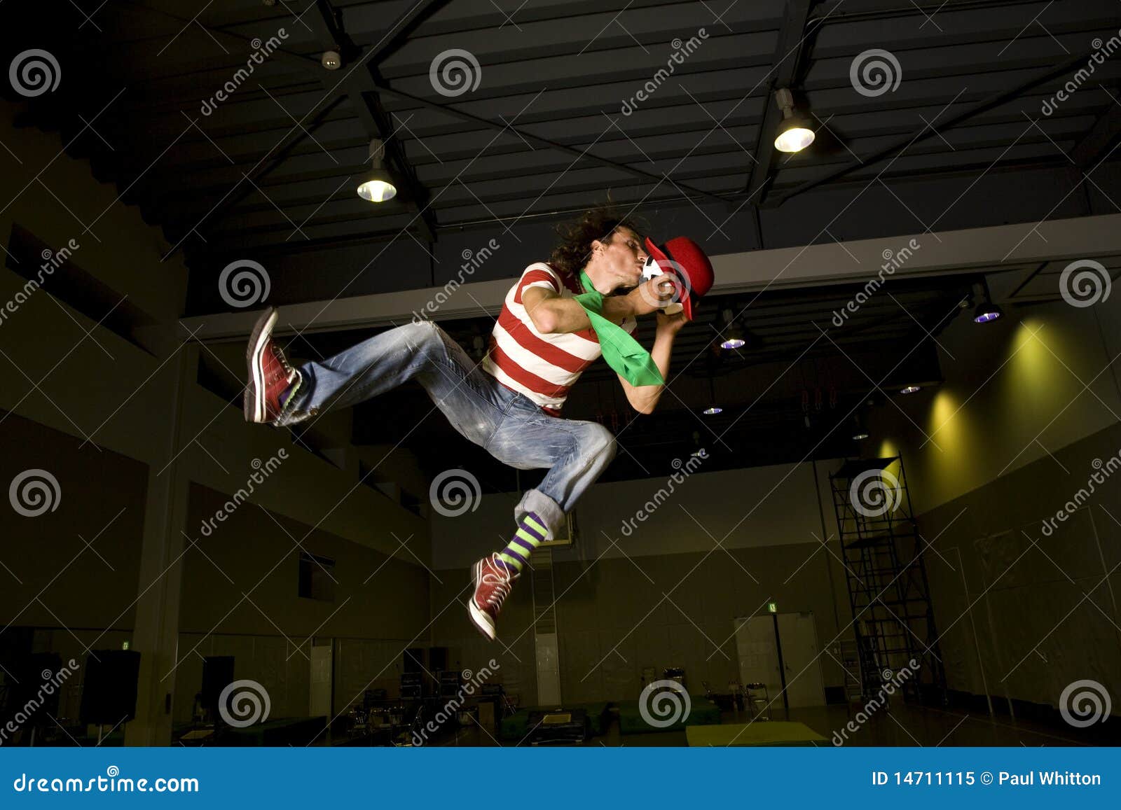 Crazy soccer fan stock image. Image of cute, suspended - 14711115