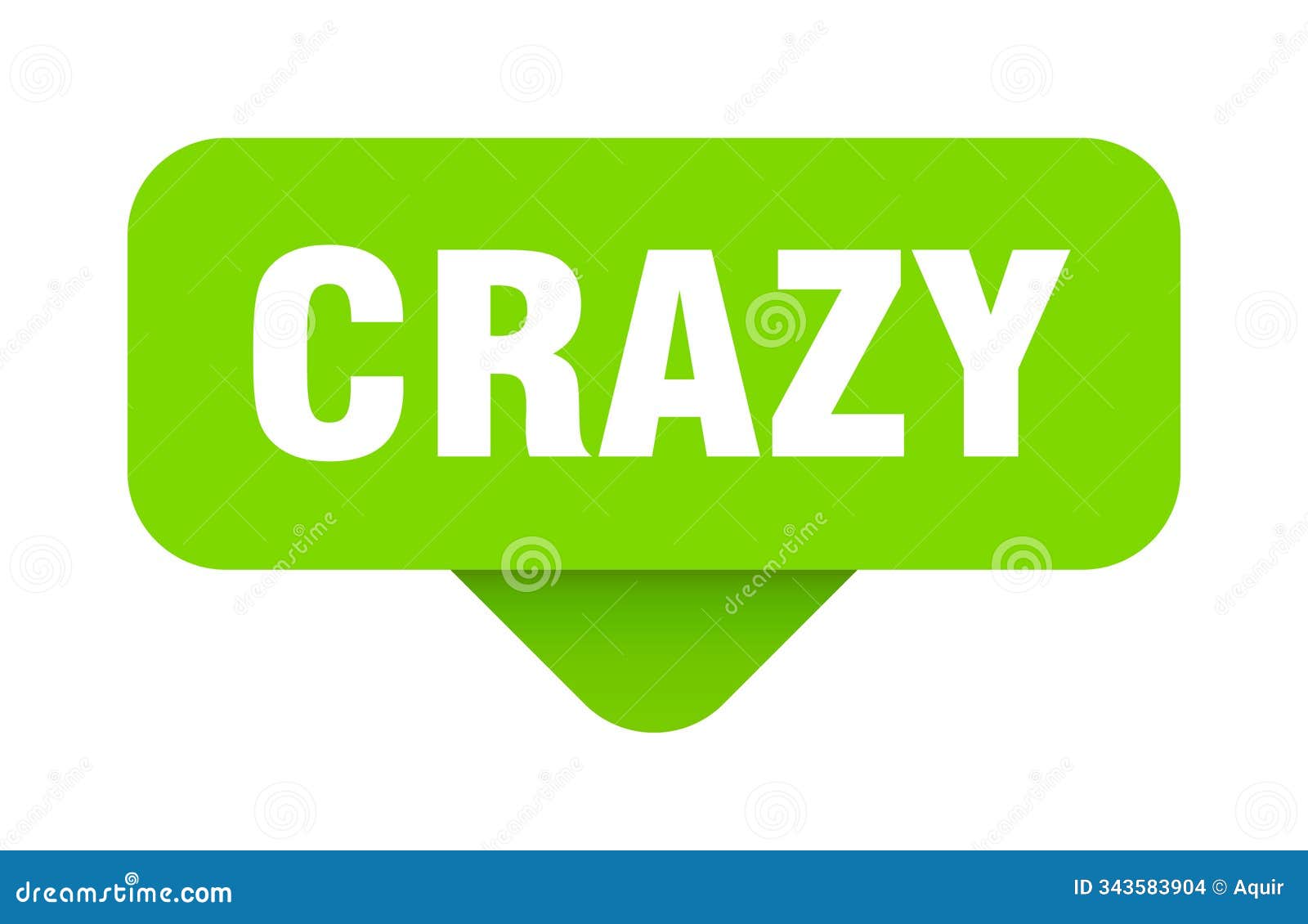 Crazy Sticker. Crazy Sign on Transparent Background Stock Vector ...