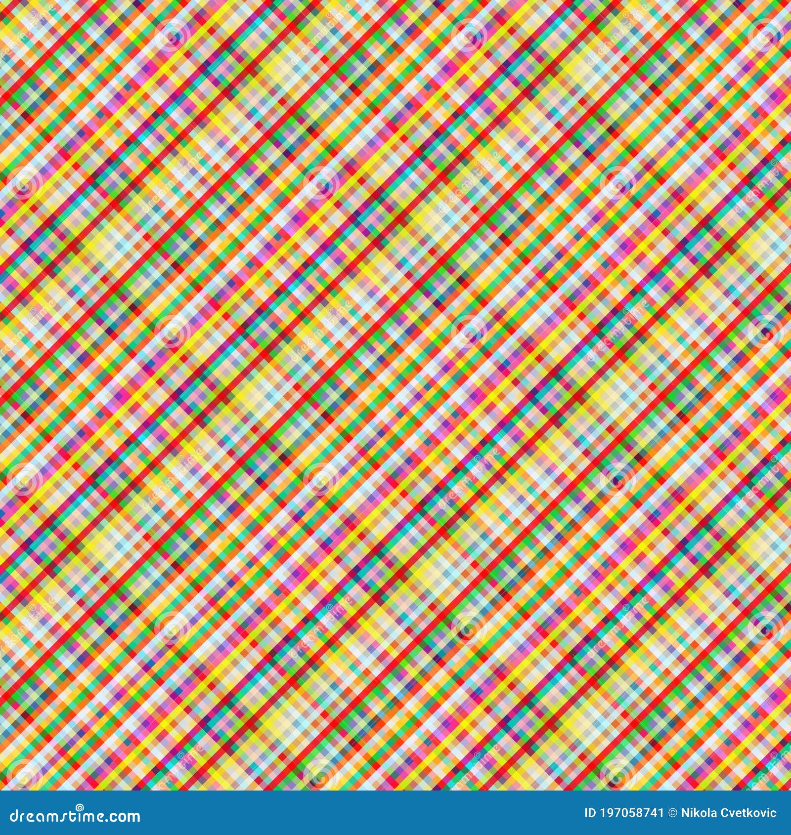 Crazy Stripes in Bright Colors at an Angle Stock Illustration ...