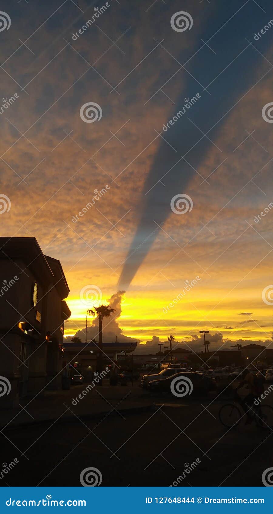 Crazy sunset editorial stock image. Image of unique - 127648444