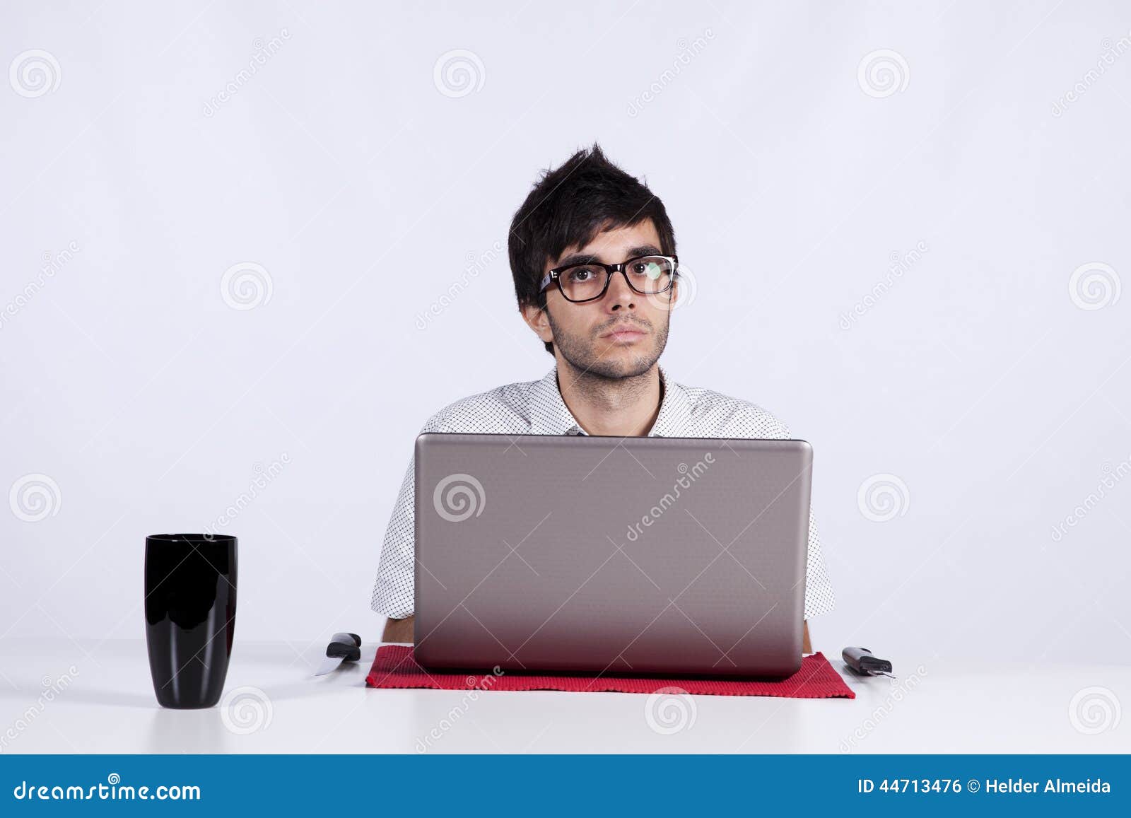 Crazy about technology stock photo. Image of bizarre - 44713476