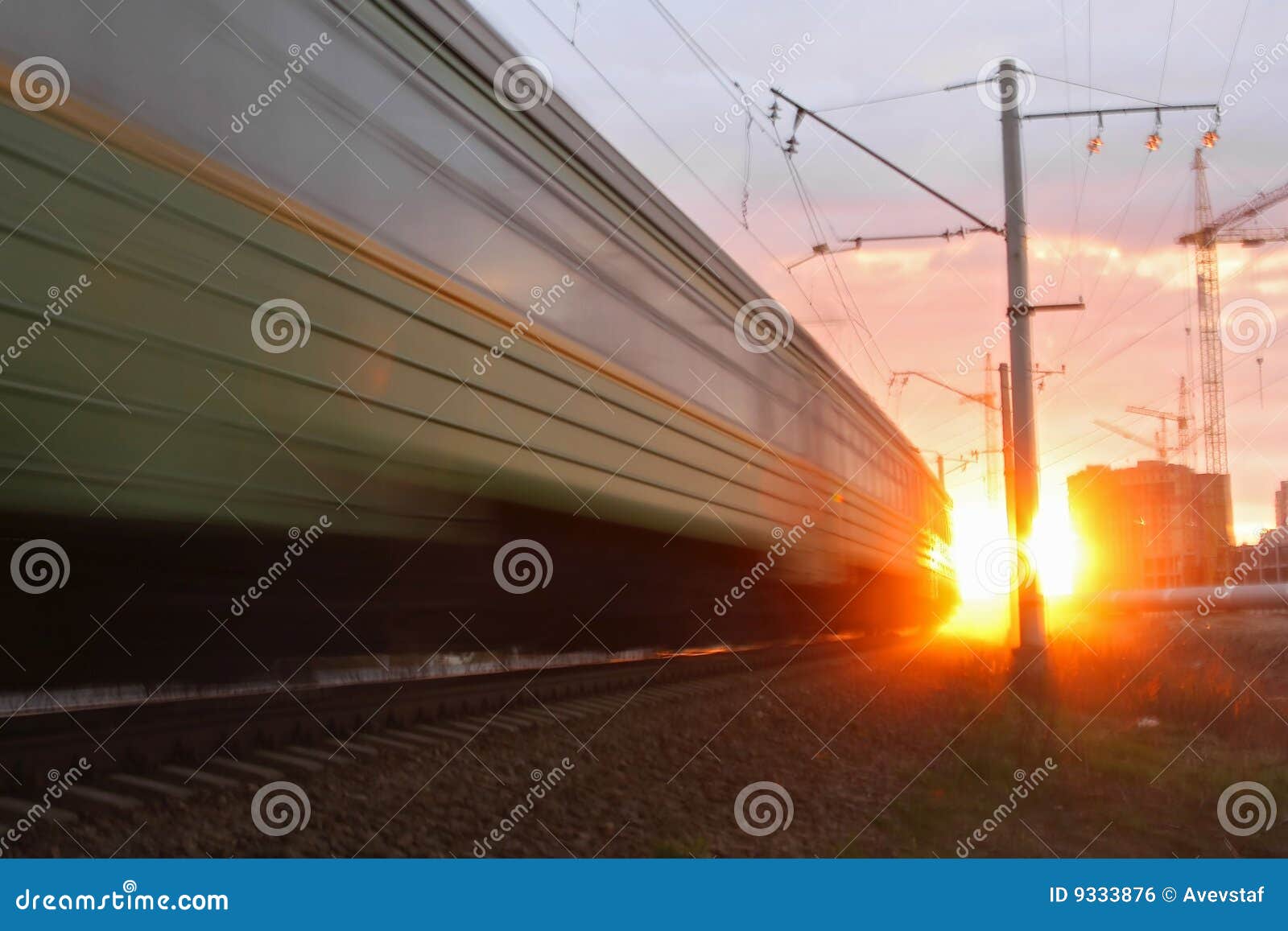 Crazy train stock photo. Image of sunset, crazy, train - 9333876