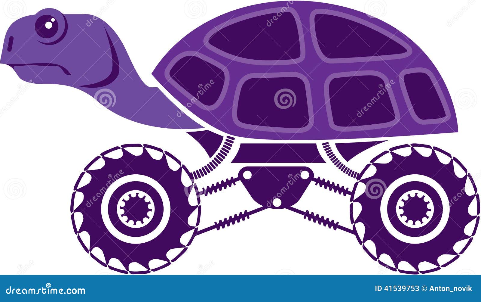 Crazy turtle stock vector. Illustration of funny, little - 41539753