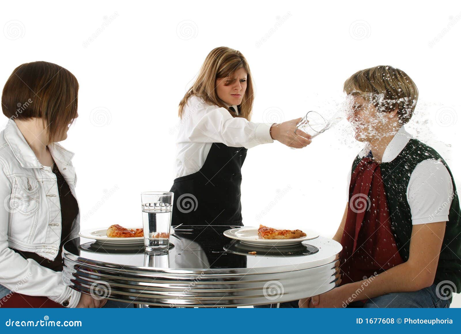 Grouchy Waitress In Movie Waiting