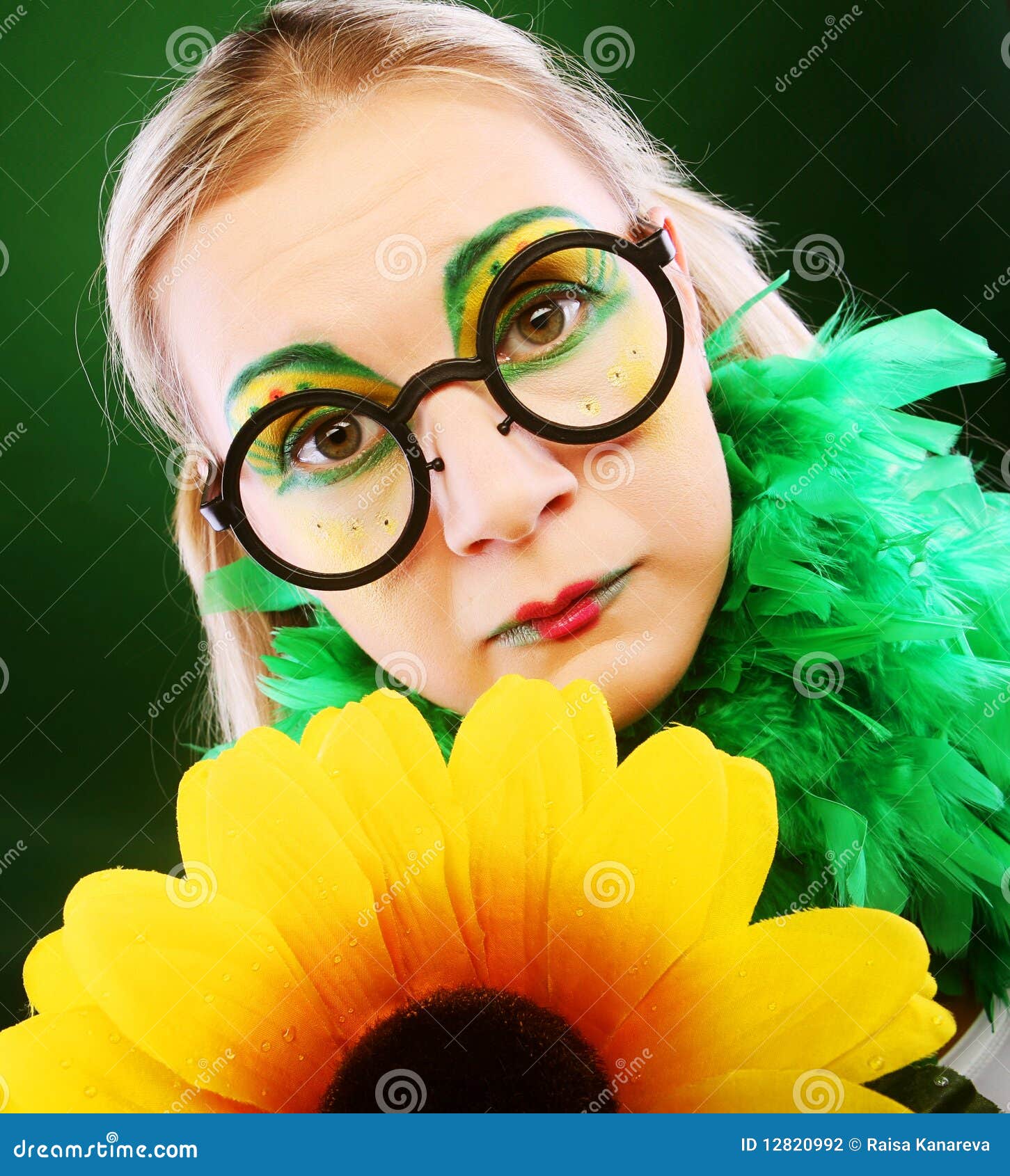 Crazy woman stock photo. Image of love, caucasian, lens - 12820992