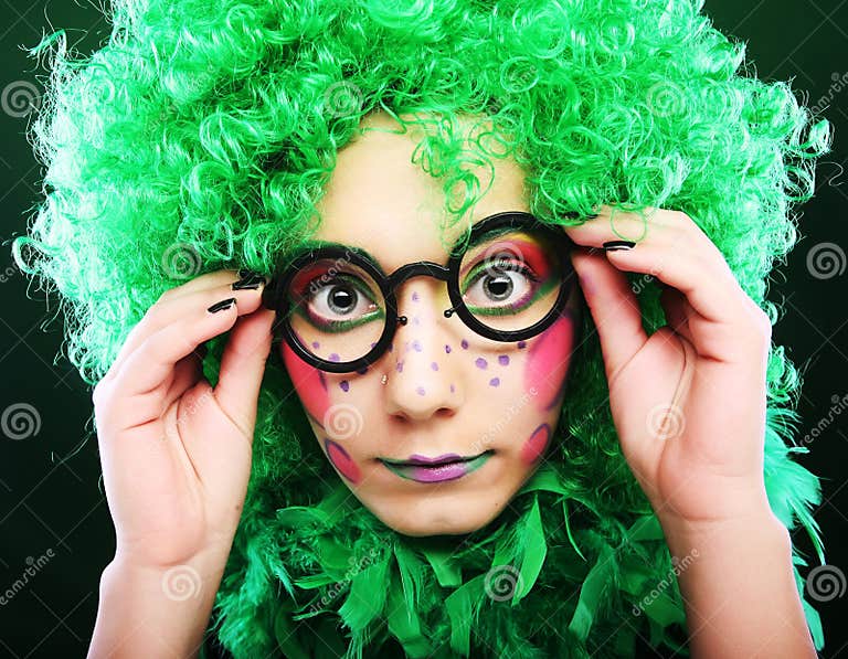 Crazy woman stock image. Image of bizarre, female, love - 12822043