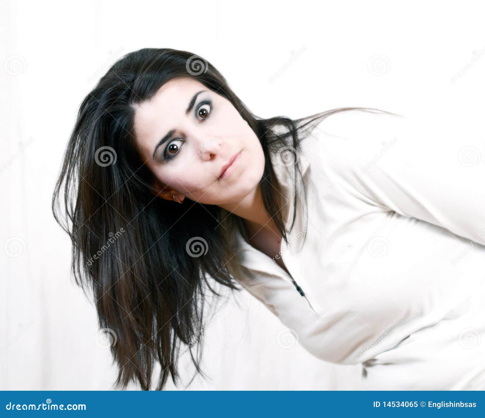 Crazy woman stock image. Image of face, negative, emotional - 14534065