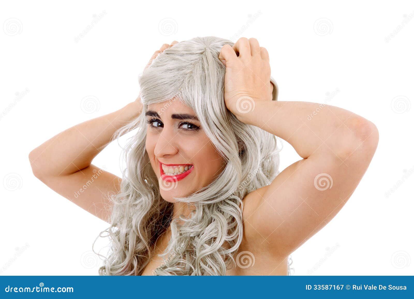 Crazy woman stock image. Image of beautiful, attractive - 33587167