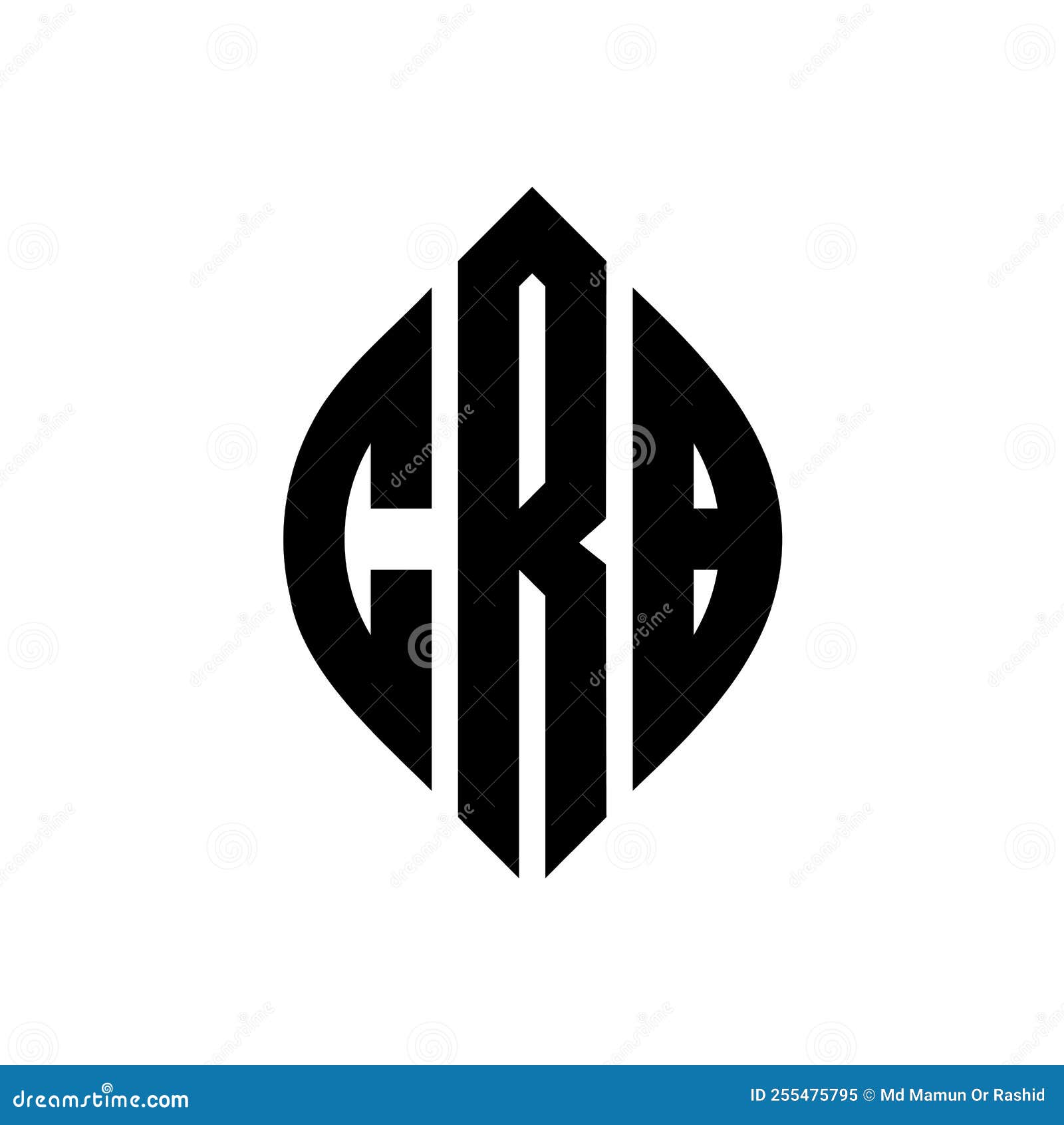 CRB Circle Letter Logo Design with Circle and Ellipse Shape. CRB ...