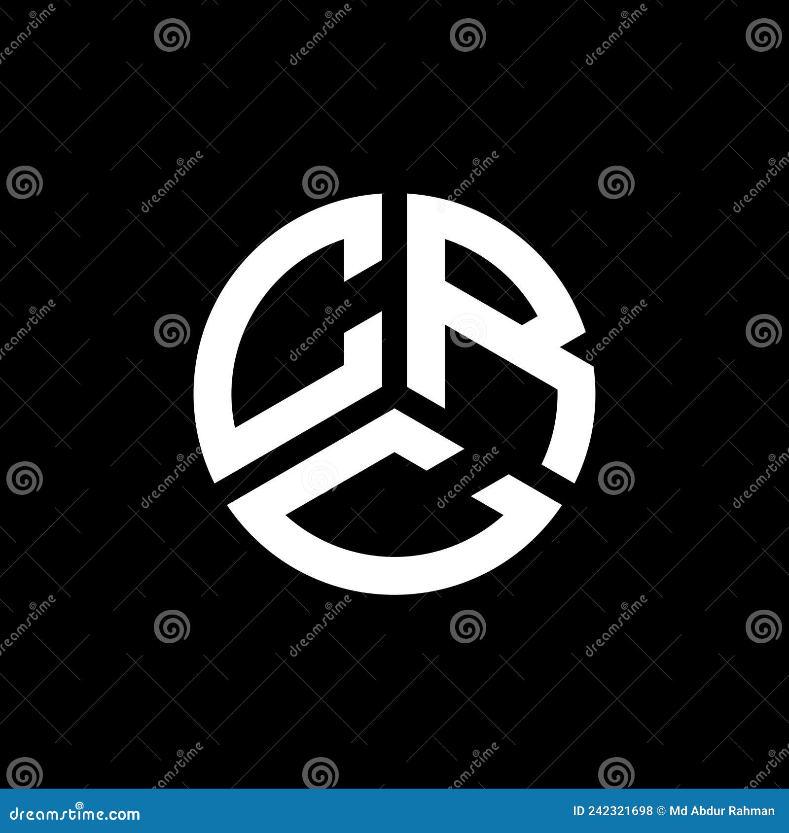 CRC Letter Logo Design on White Background. CRC Creative Initials ...