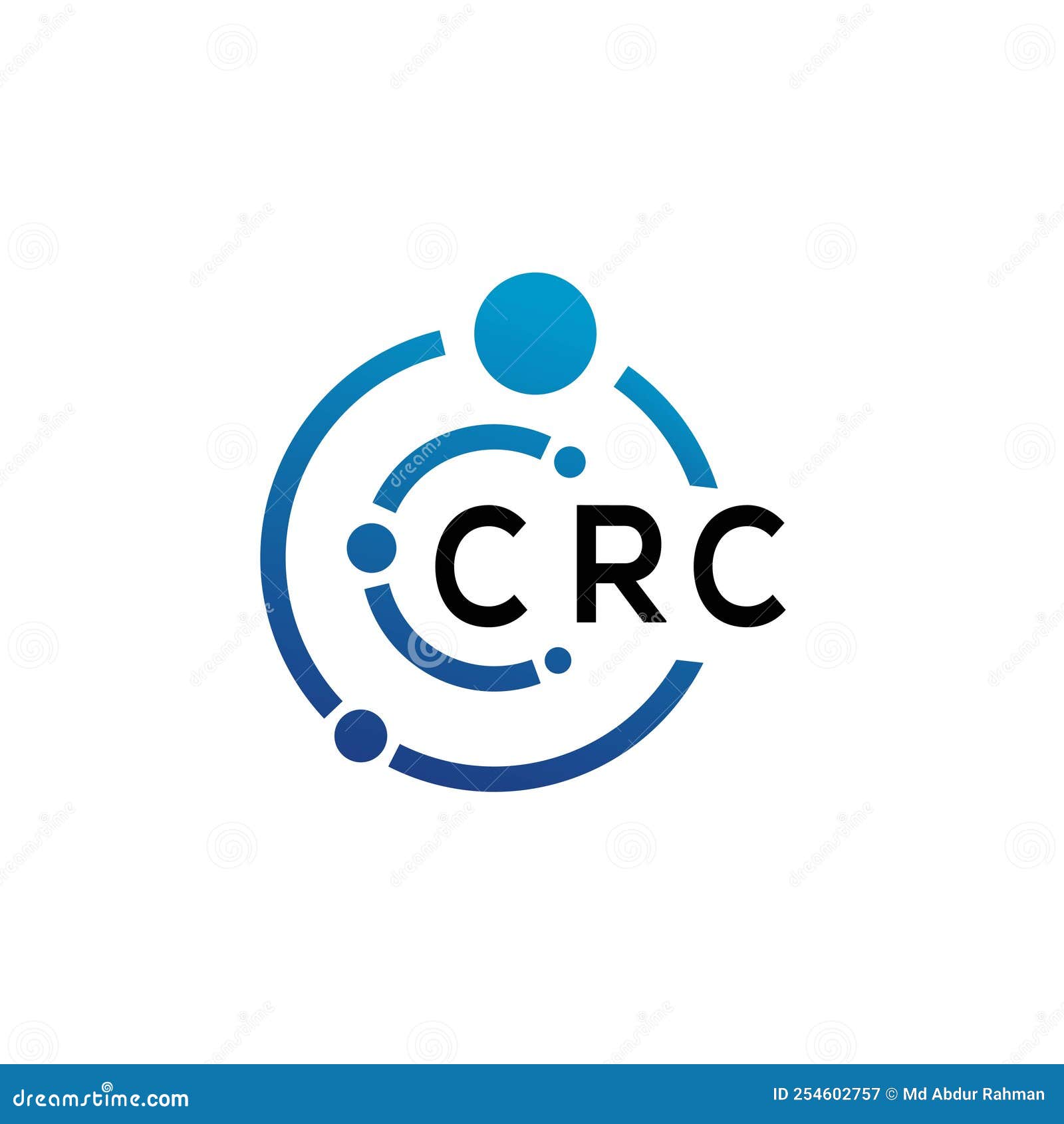 CRC Letter Logo Design On White Background. CRC Creative Initials ...