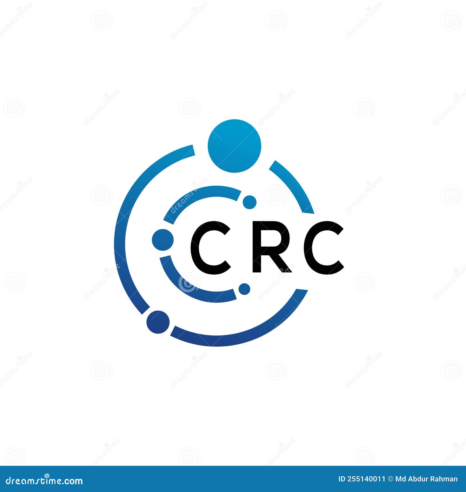 CRC Letter Logo Design on White Background. CRC Creative Initials ...