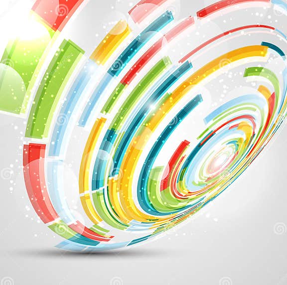 Crcle abstract background stock illustration. Illustration of wallpaper ...