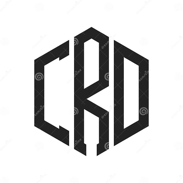 CRD Logo Design. Initial Letter CRD Monogram Logo Using Hexagon Shape ...