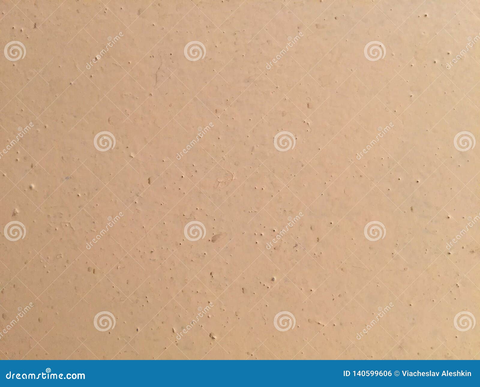 Cream Background Color, Painted Sheet Metal Texture Stock Photo - Image ...