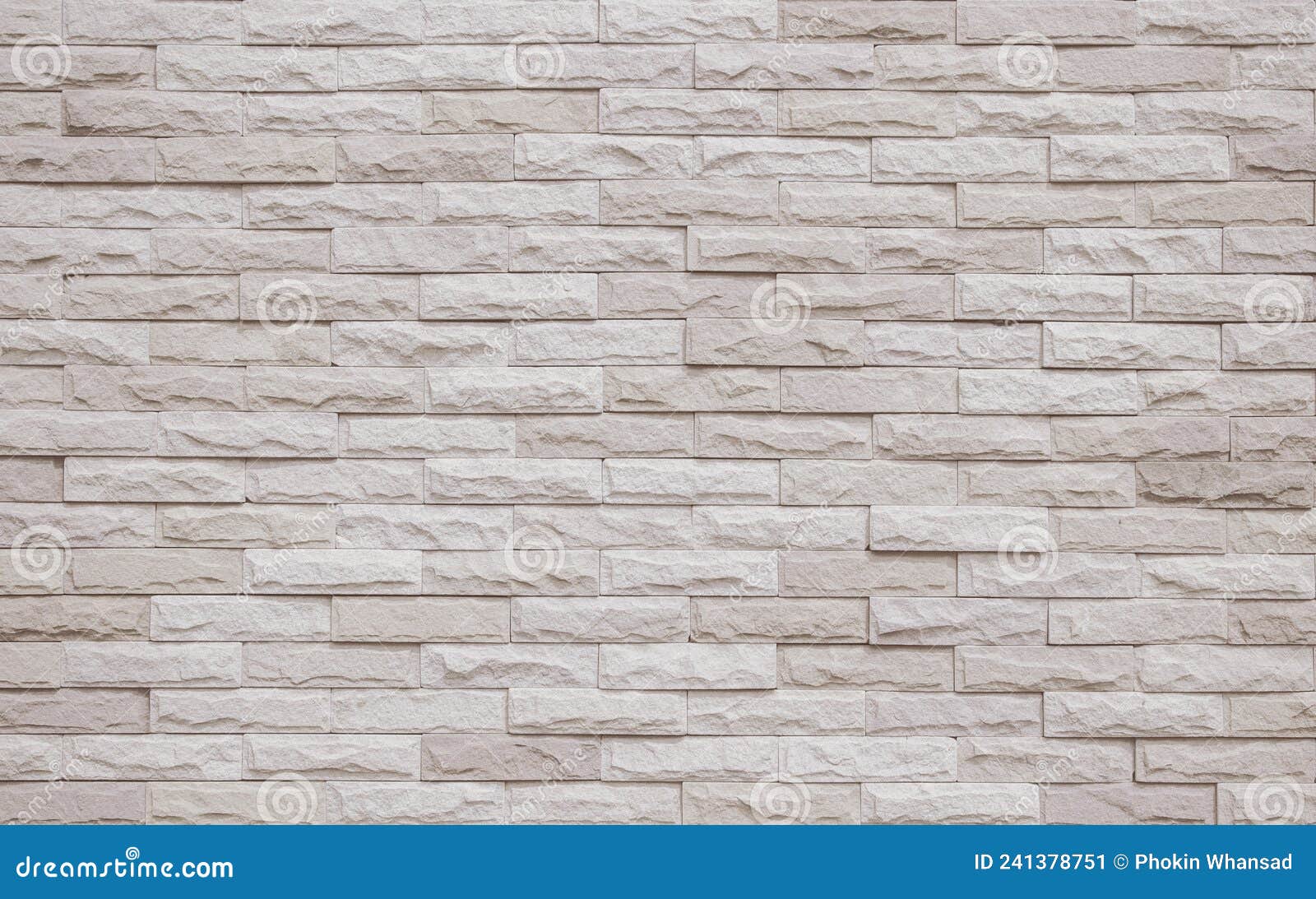 Cream and Beige Brick Wall Texture Background. Brickwork and Stonework ...