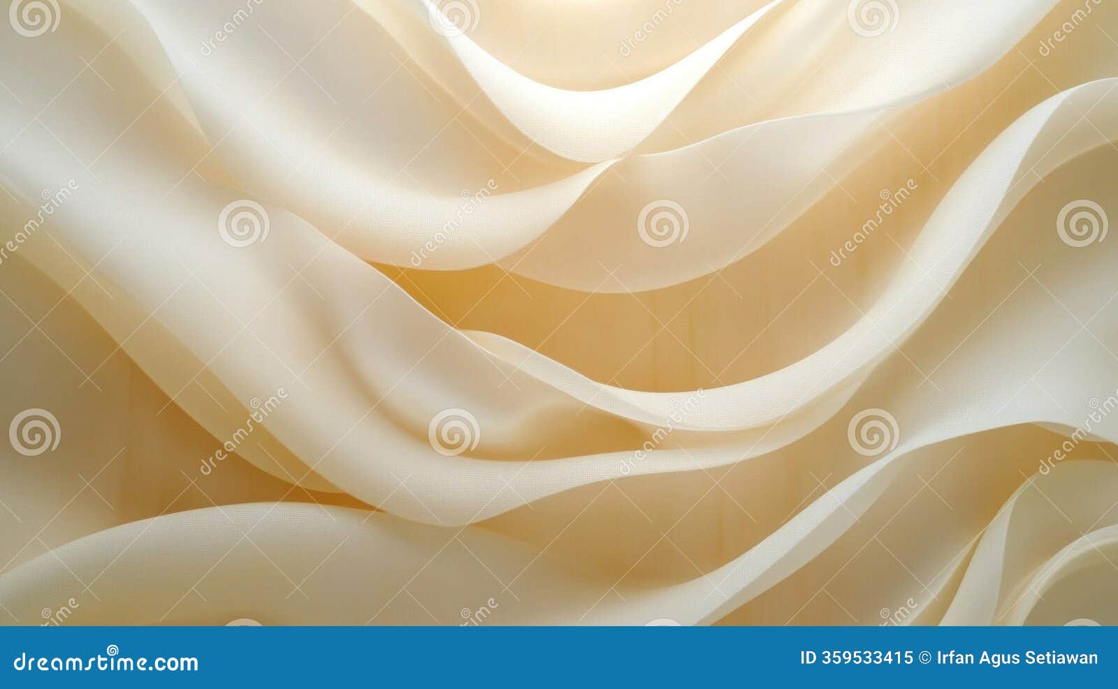 Cream And Beige Wavy Lines With White Outline. Cute Striped Wavy ...