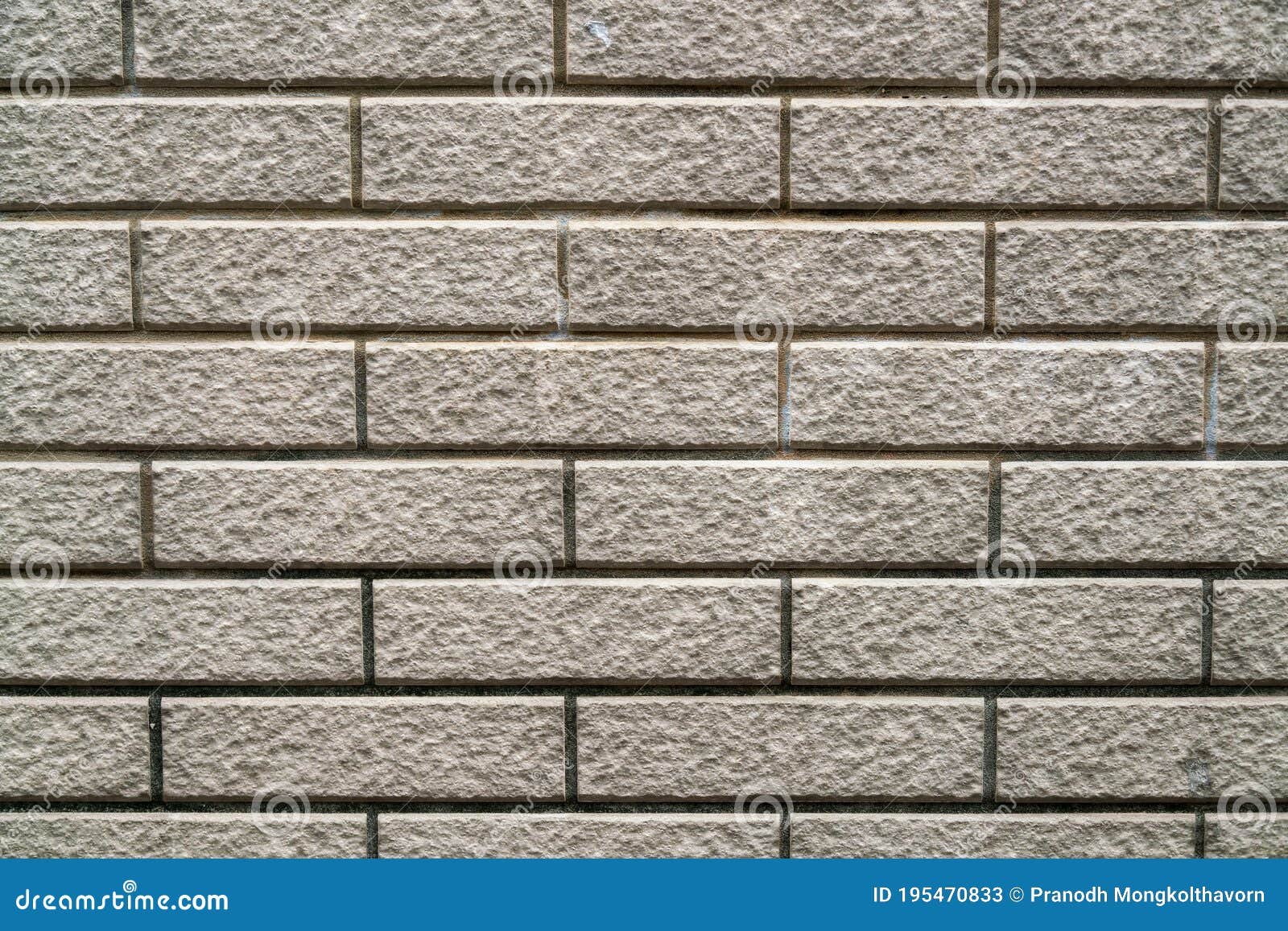Cream Brick Wall Pattern Background Stock Image - Image of interior ...