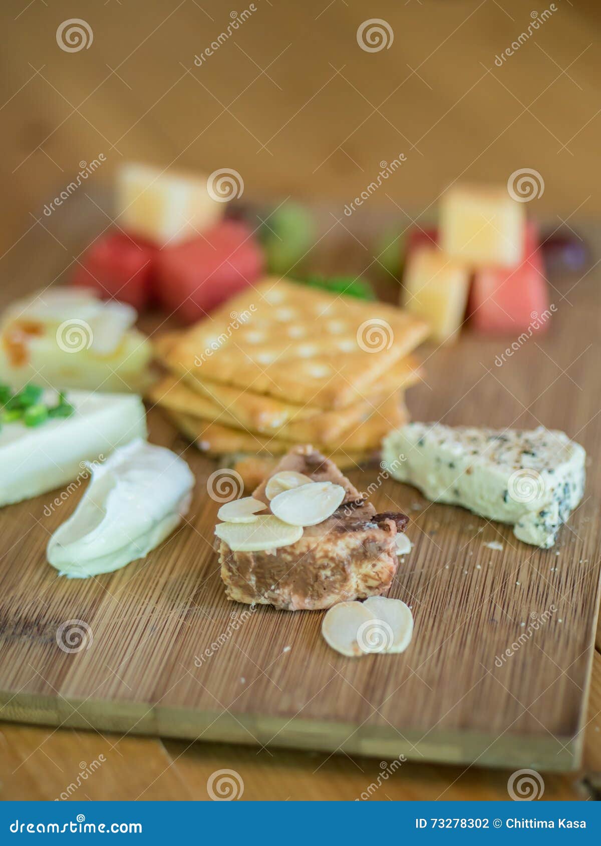 Cream cheese platter stock photo. Image of biscuits, crisp - 73278302