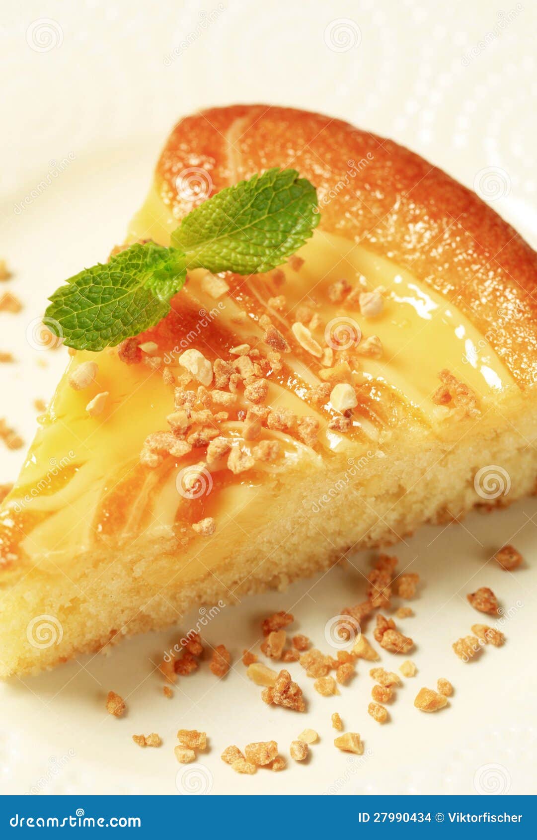 Cream cheese sponge cake stock photo. Image of snack - 27990434