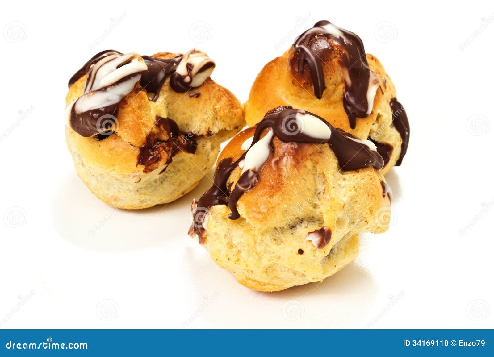 Cream choux stock photo. Image of divine, cake, tasty - 34169110