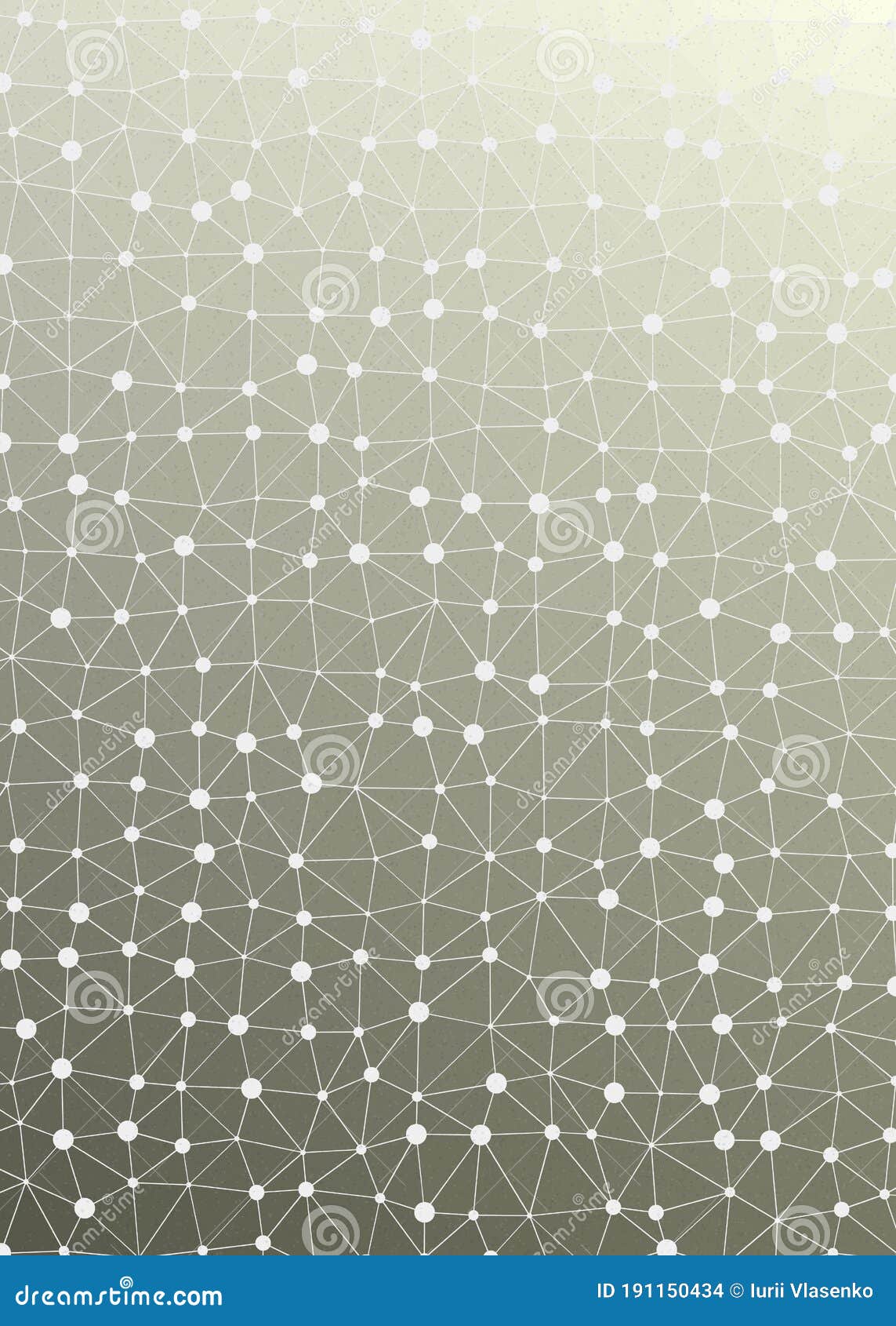 Cream Color Abstract Color Low-Polygones Generative Art Background ...