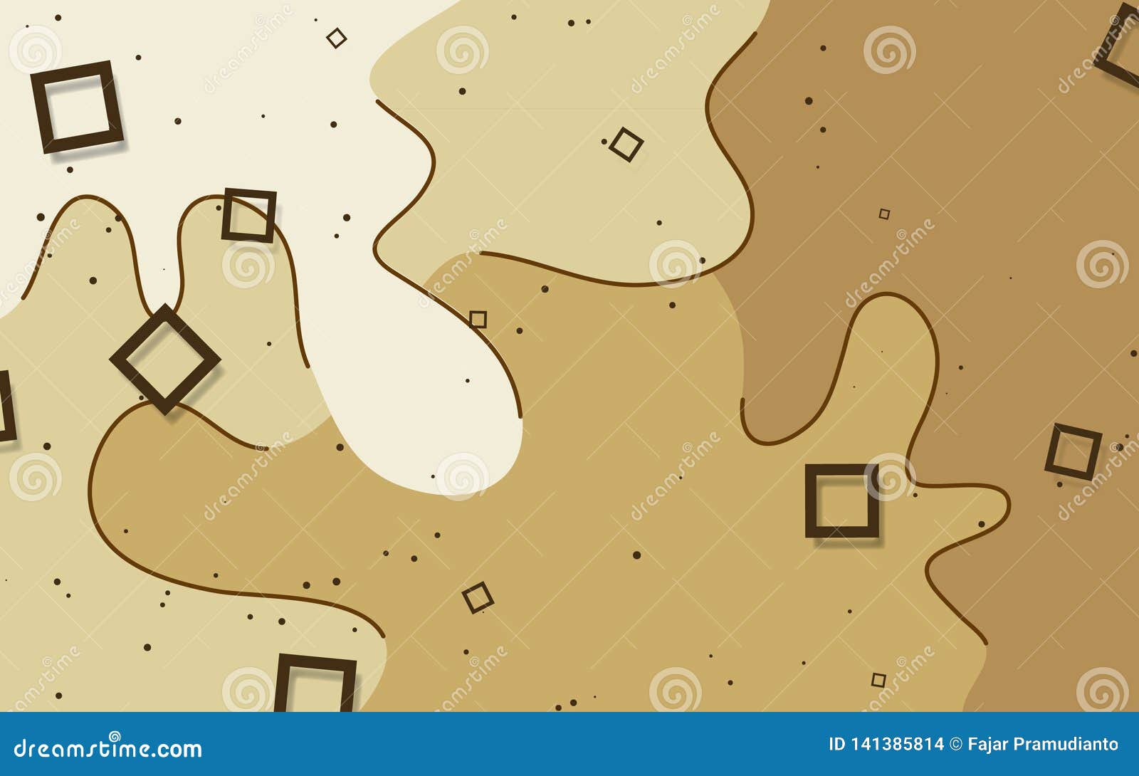 Cream Color Splash Abstract Background Vector Stock Vector ...