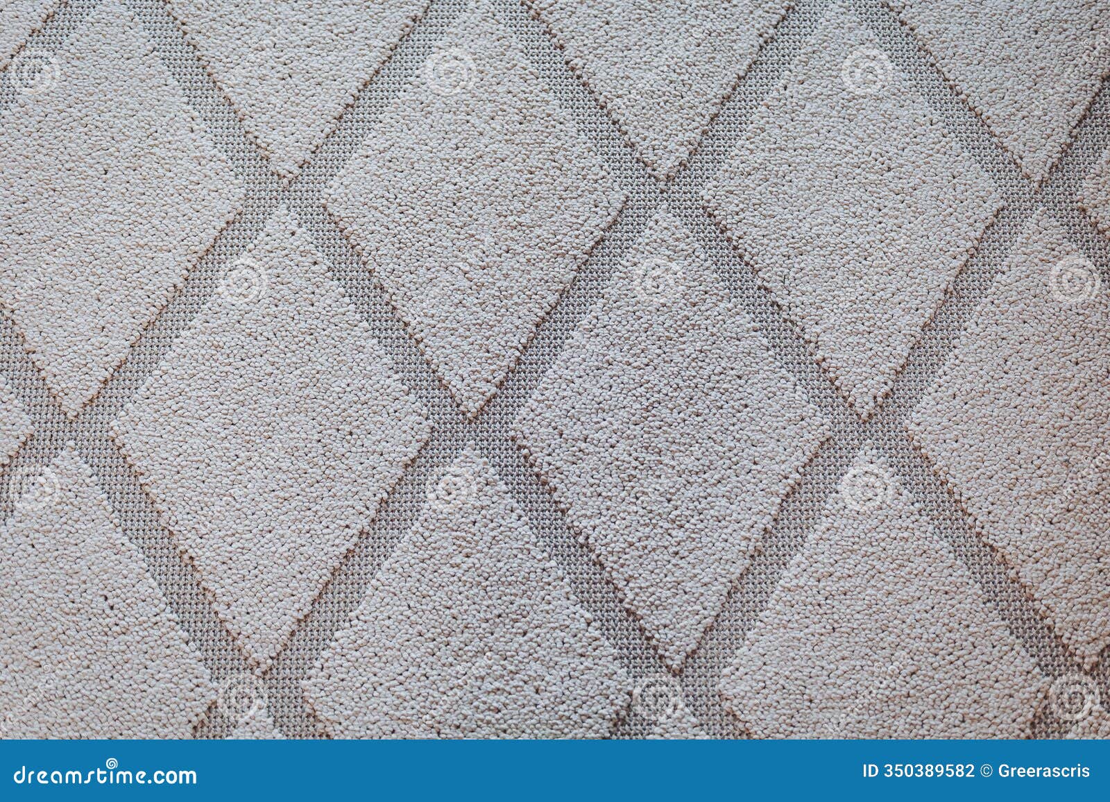 Cream Colored Carpet with Boho Style Pattern. Cream Fabric Texture ...