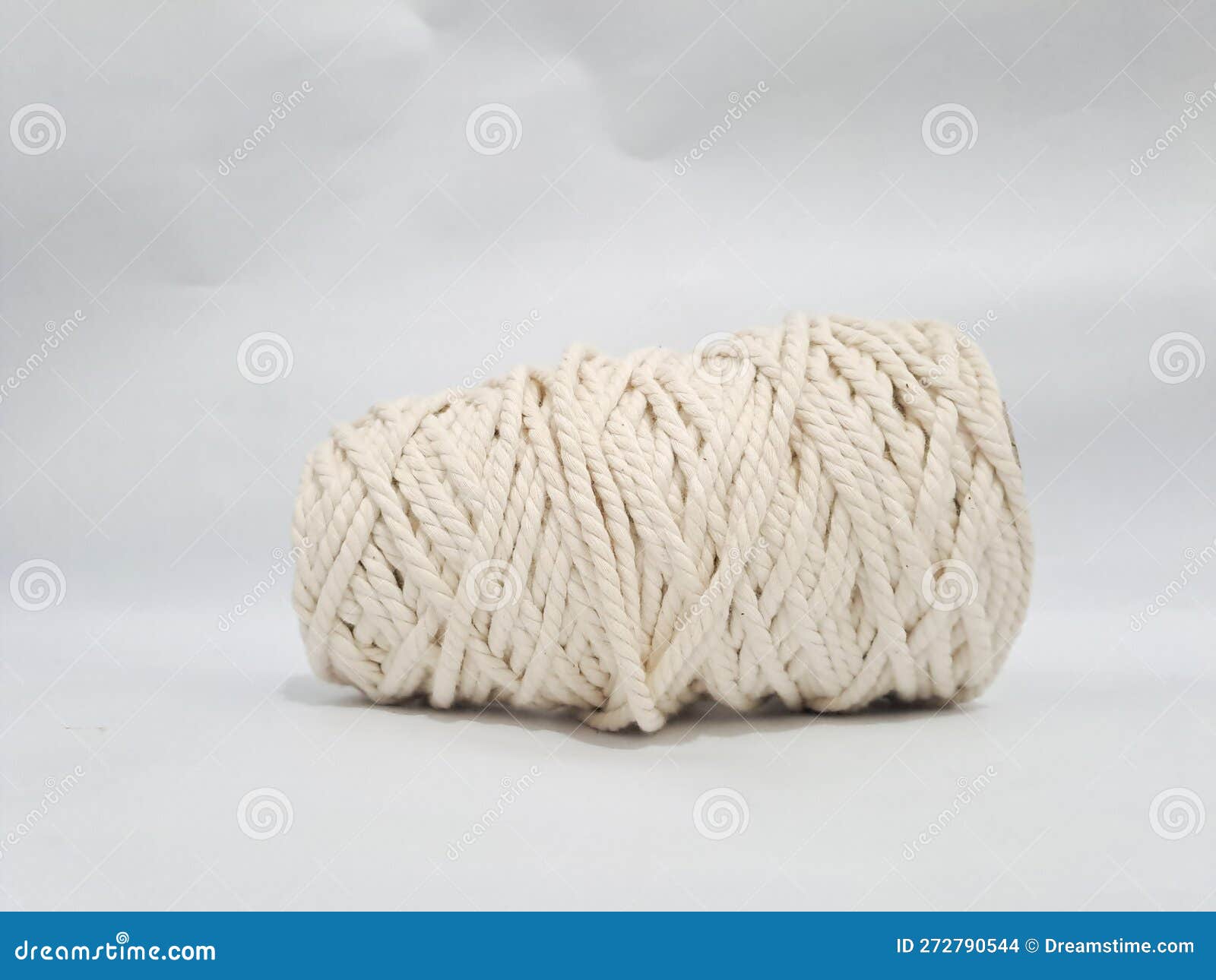 Cream-colored Rope Reel in Landscape Position Stock Photo - Image of ...
