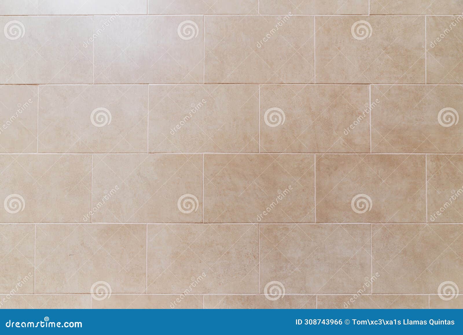 Cream Colored Tiles Background. Vector Tile Texture Stock Photo - Image ...