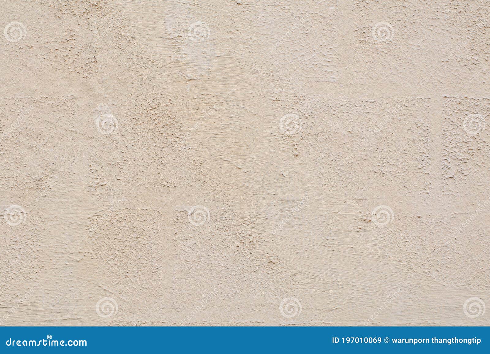 Cream Concrete Wall Texture Background for Design with Copy Space Text ...