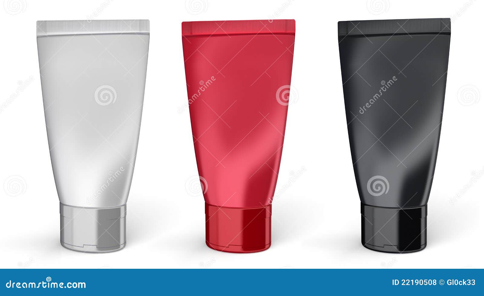 Cream container stock illustration. Illustration of packaging - 22190508