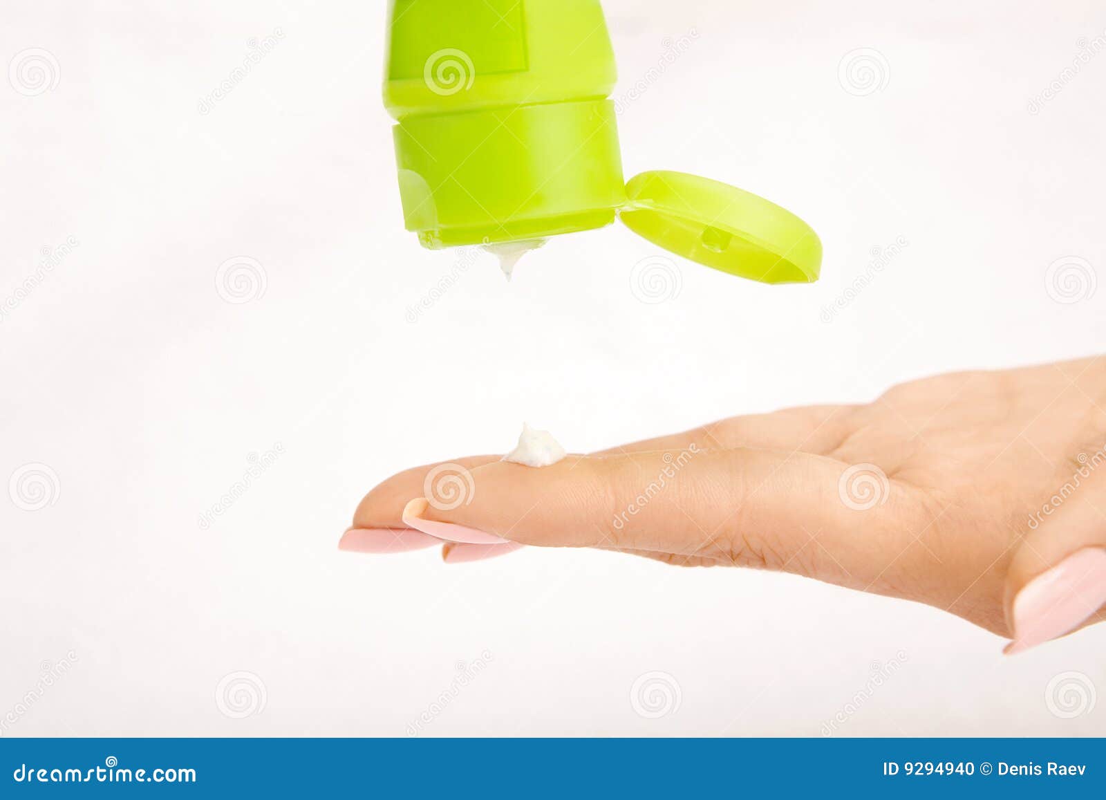 Cream droplet stock photo. Image of nail, bottle, treatment - 9294940