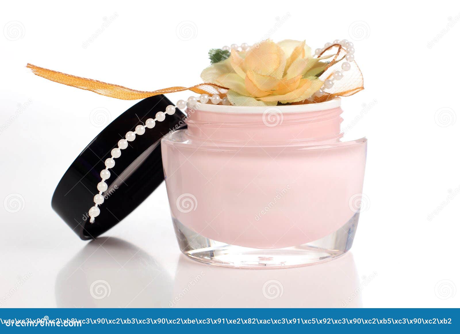 Cream in glasss stock photo. Image of gift, odor, freshness - 29400476