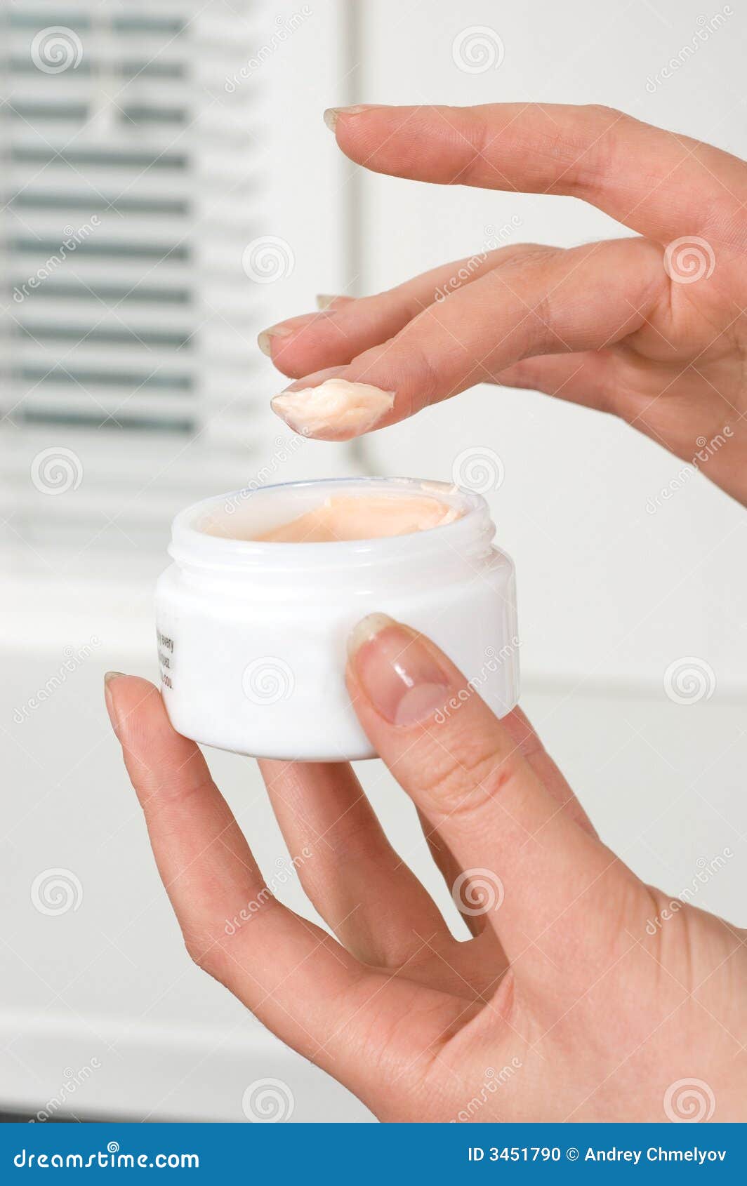 Cream in hands stock photo. Image of tenderness, medical - 3451790